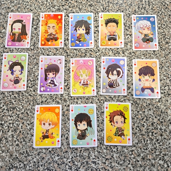 Games | Demon Slayer Hearts Cards | Poshmark